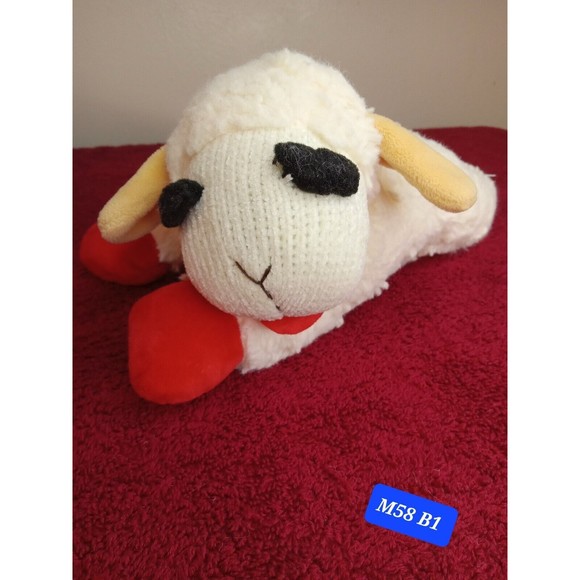 Aurora | Toys | Aurora Lamb Chop Plush 2 White Sheep Wool Eyelashes ...